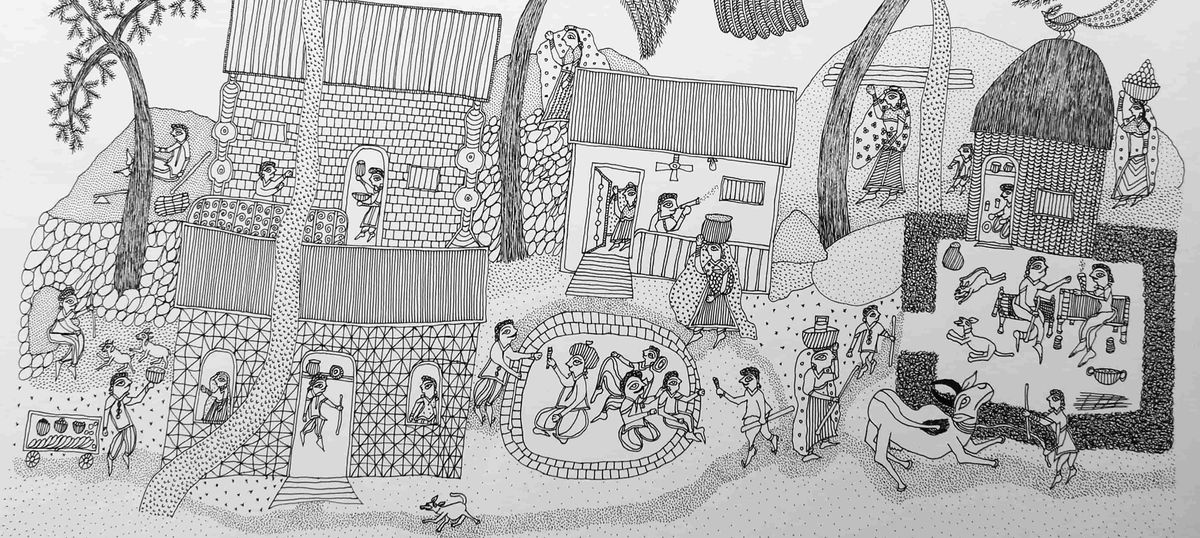 Jogi art: The folk form developed and practised by a single family