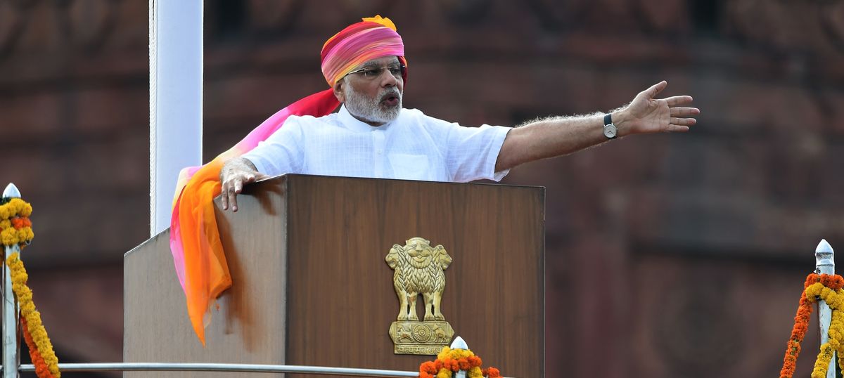 India@70 Independence Day speech: Narendra Modi at Red Fort in New Delhi