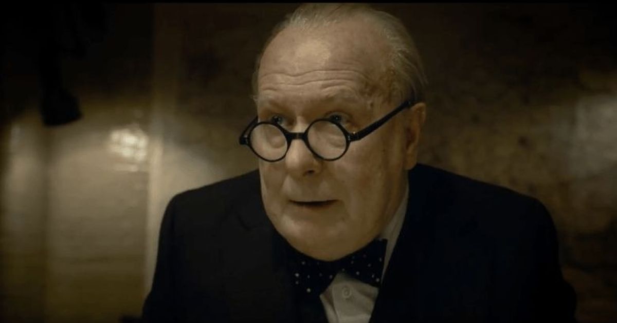 Gary Oldman as Winston Churchill in Joe Wright’s ‘Darkest Hour’