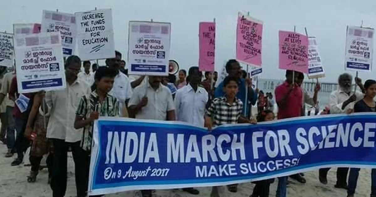 March for Science reaches India, thousands across 26 cities to take to ...