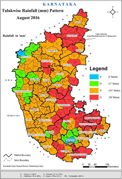 Behind Karnataka’s anger over sharing Cauvery water: Rainfall deficit ...